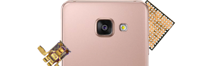 Samsung Mobile Microsoldering Parts | Galaxy A3 A310 Board Component Parts